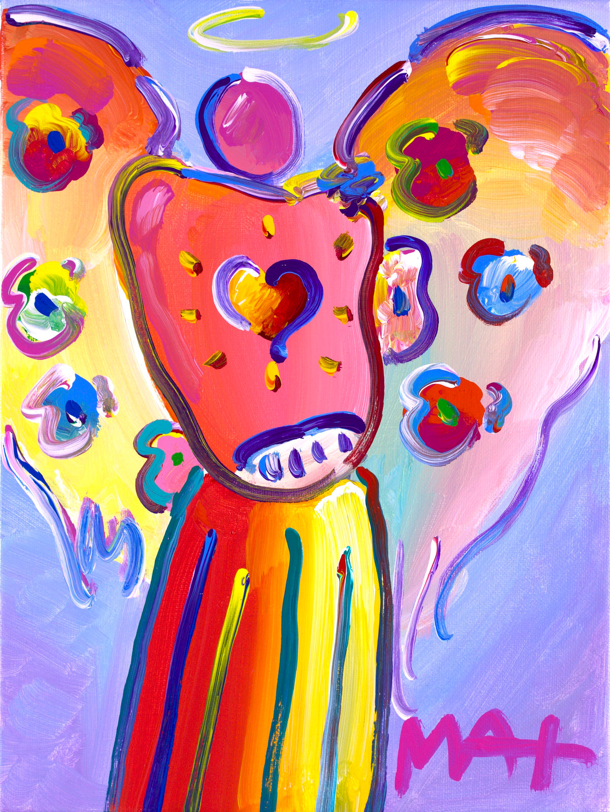 Angel With Heart Ver. XII #793 – Peter Max Store