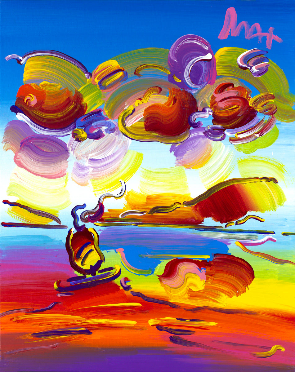 Sailboat In Spectrum Ver. VII #162 – Peter Max Store