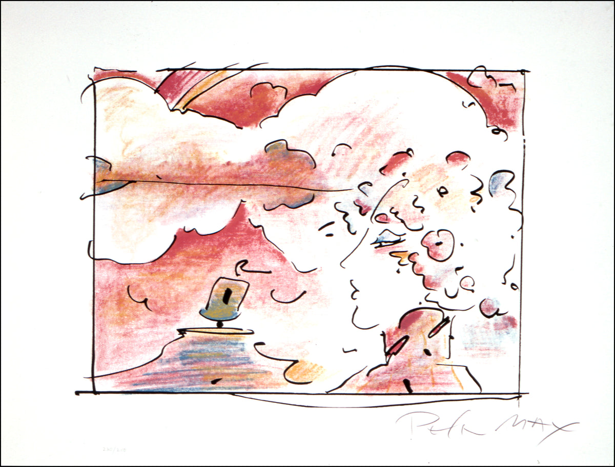 Lady Against Clouds – Peter Max Store