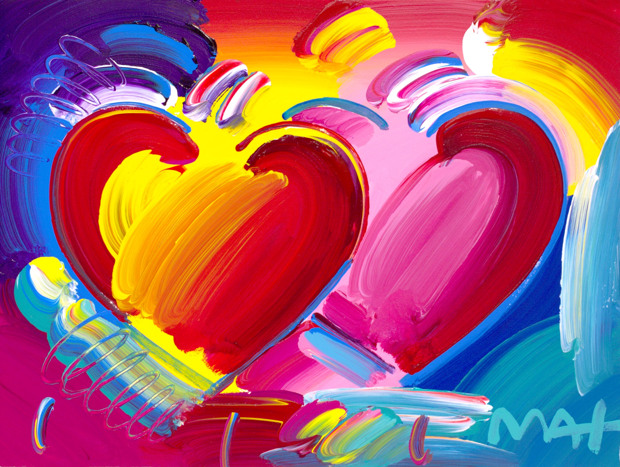 Two Hearts Ver. III #15 – Peter Max Store