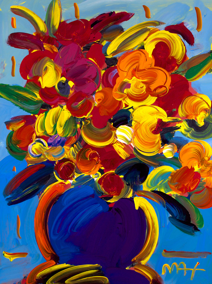 Big Red Flowers #195 – Peter Max Store