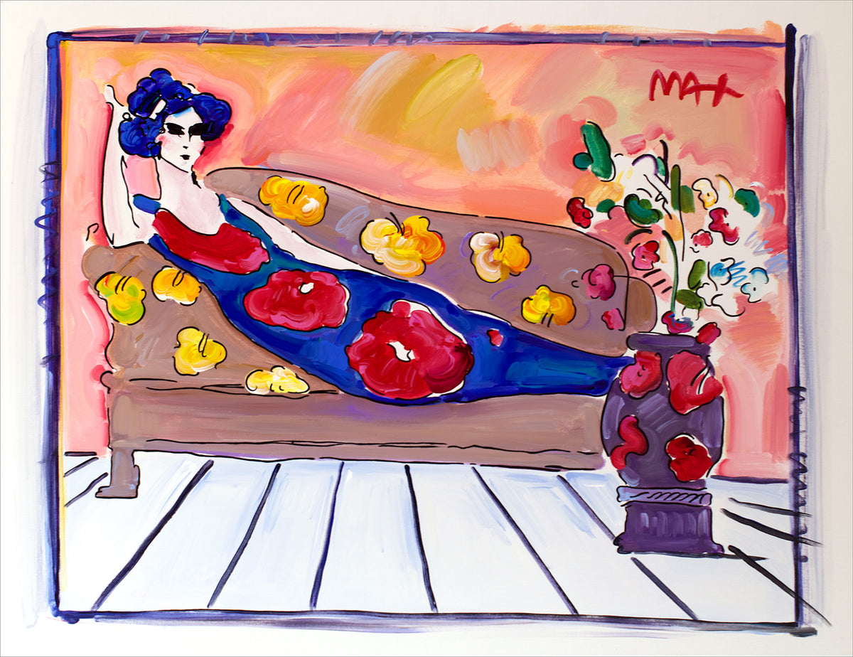Reclining Woman Ver. I #2 – Peter Max Store