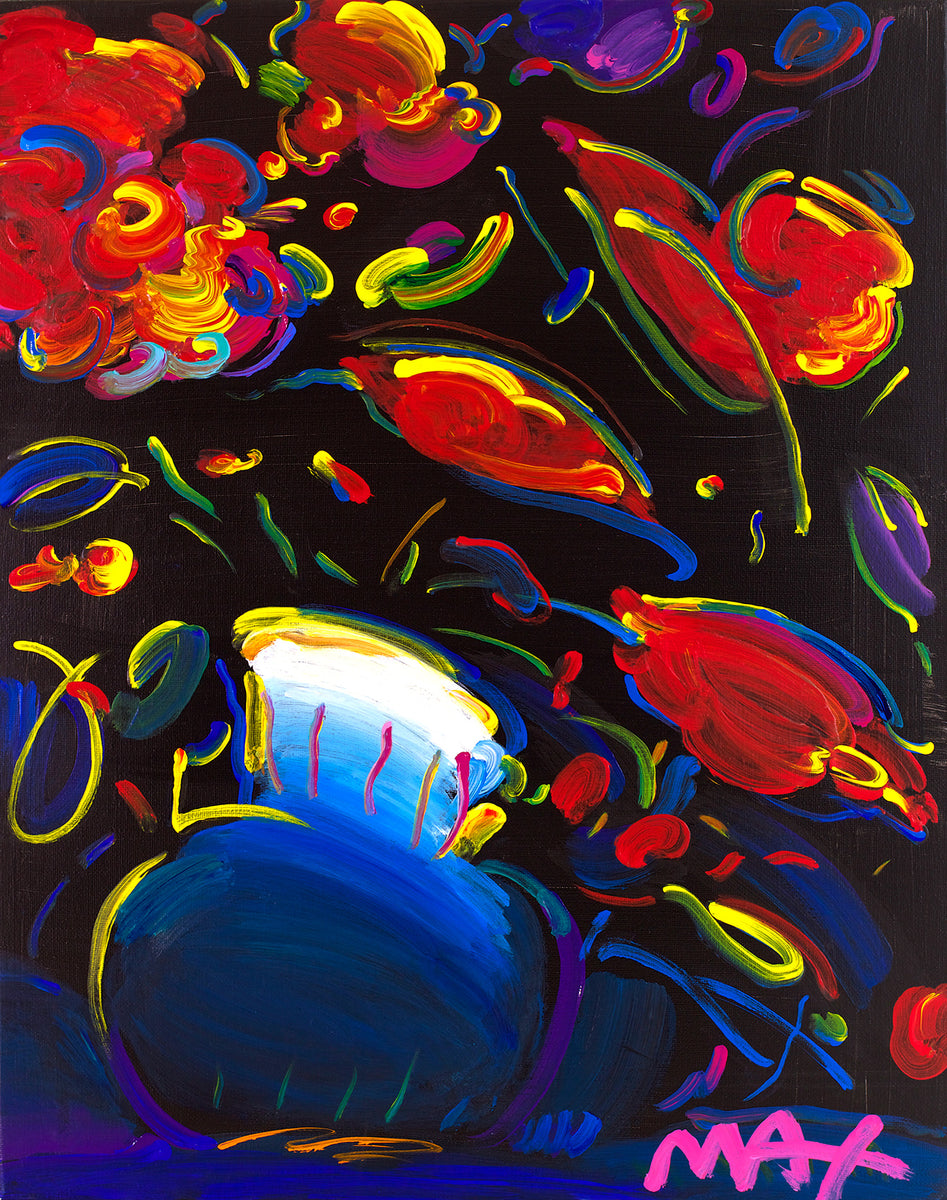 Black Series - Vase Of Flowers IV Ver. VI #1 – Peter Max Store