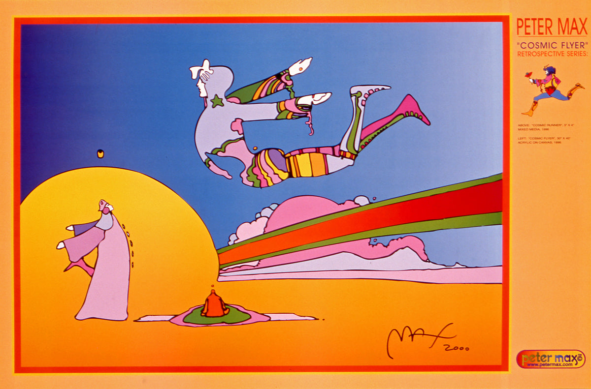 Carteles De Peter Max Peter Max Magazine #2 – Dark Entries Records