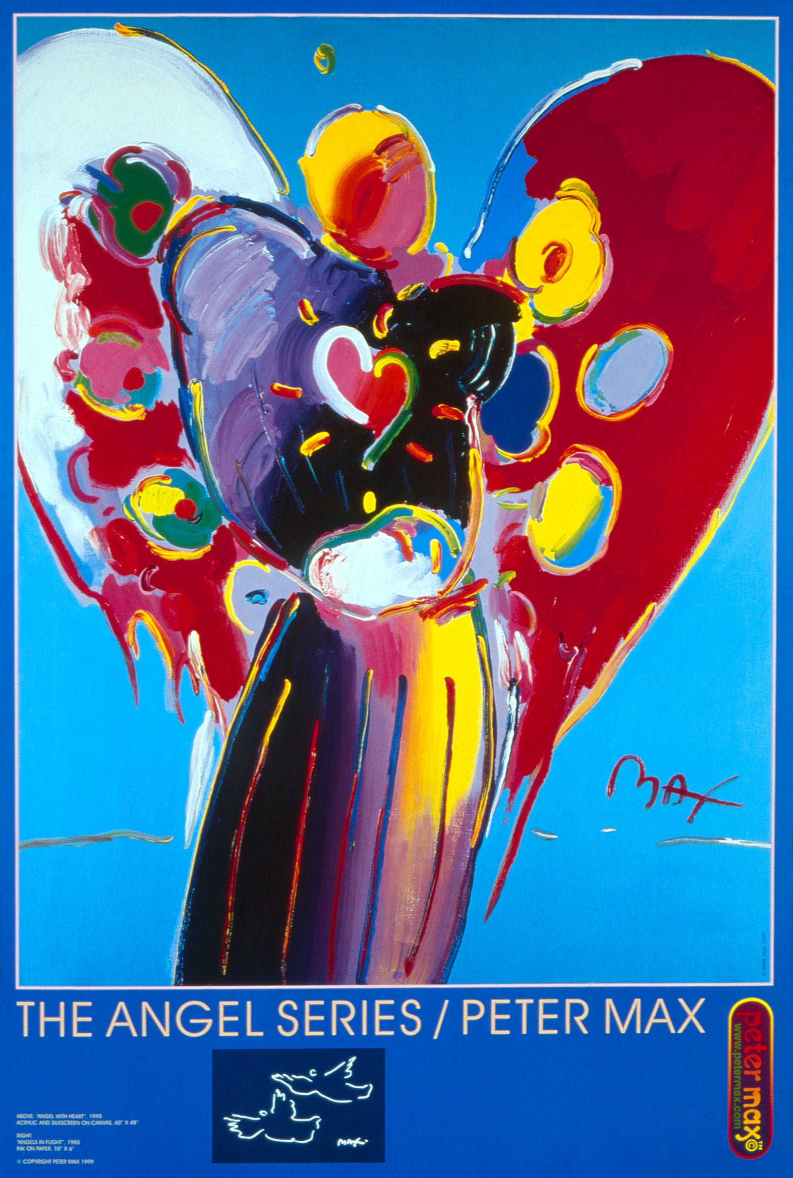 Angel with Heart – Peter Max Store