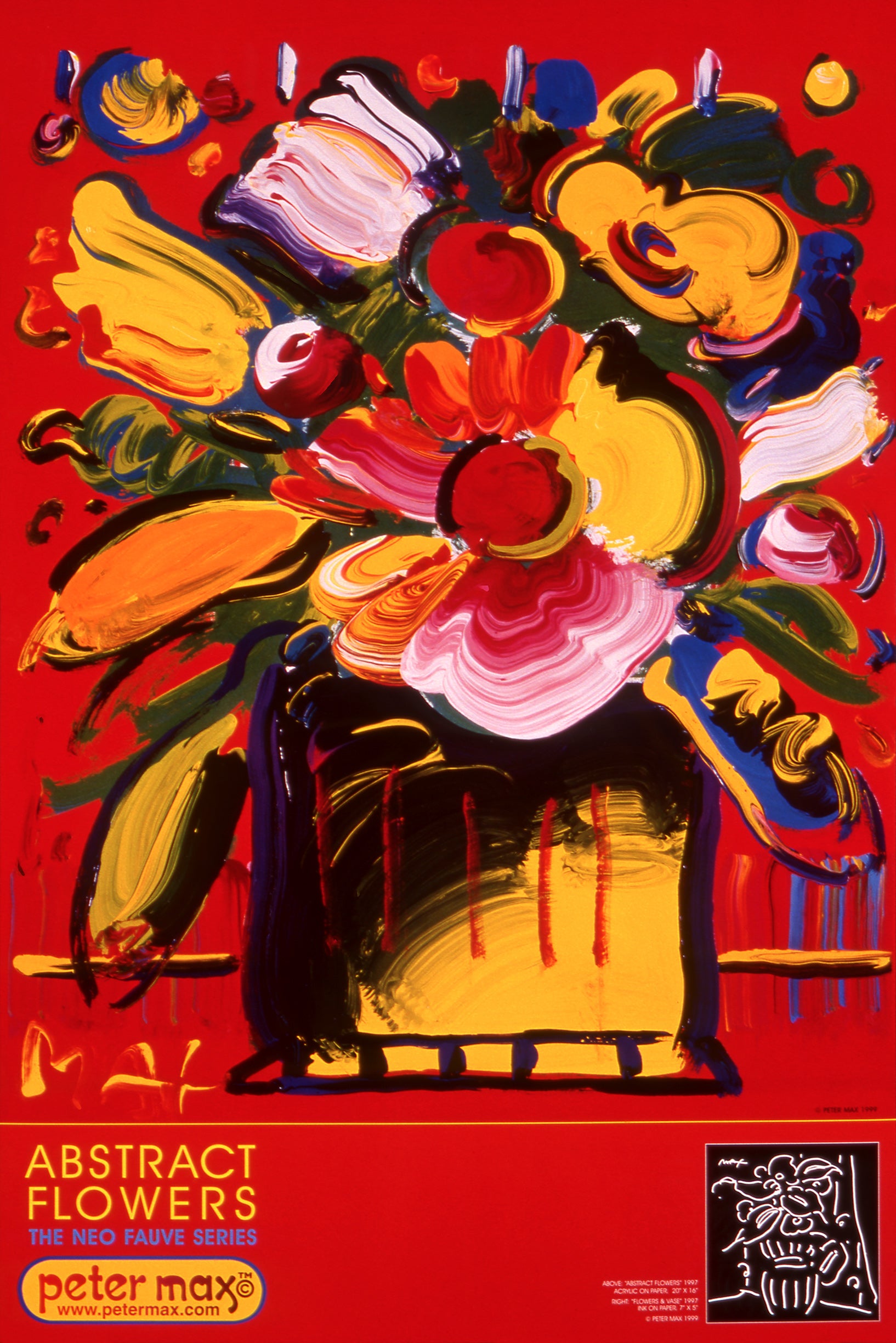 Abstract Flowers – Peter Max Store