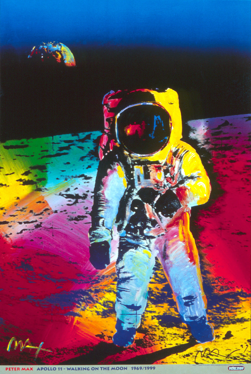 Apollo 11-Walking On The Moon – Peter Max Store